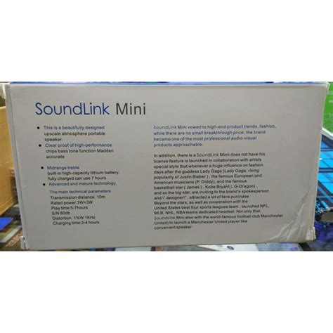 Jual Speaker Bluetooth Usb Flashdisk Microsd Soundlink Mini Mantap Shopee Indonesia