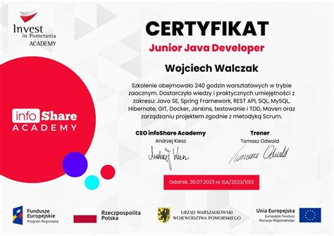 Wojciech Walczak On Linkedin And We Did It After 7 Months Of Intensive Learning Under The