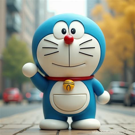 Doraemon As Hat Prompts Stable Diffusion Online