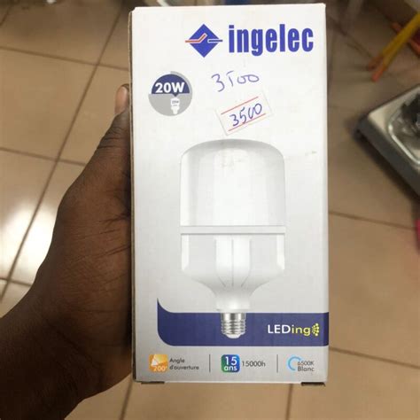 Led Lumière Blanche Ingelec 20w La Corniche Mali