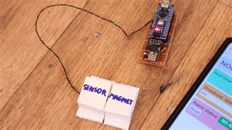 Iot Esp8266 Push Notification Door Open Alarm With E Mail