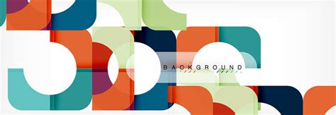 기하학적 인 사각형 배너를 추상화합니다 브로슈어 또는 전단지 프레 젠 테이 션 및 웹 디자인 레이아웃에 대 한 벡터 일러스트