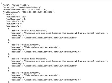 Resolving GLTF GLB Validation Errors Questions Babylon Js
