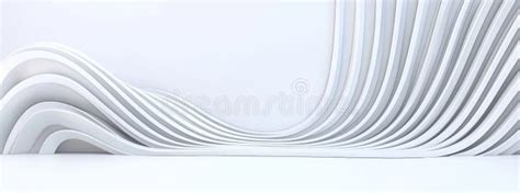 Minimalistic Technology Background Simple Architectural Design White