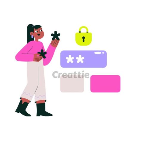 Interface Illustrations Set JSON Lottie MP4 GIF Reset Password Reset Illustration