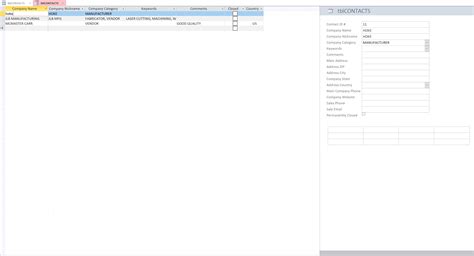 Access How Can I Set The Split Form Size Property And Make It Stay Constant Stack Overflow