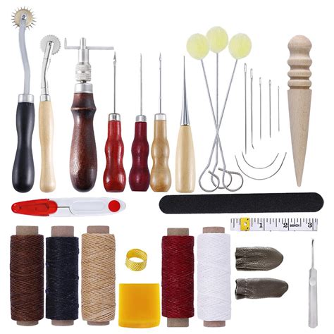 1 Set Of Assorted Sewing Kit Diy Leather Tools Cra Grandado