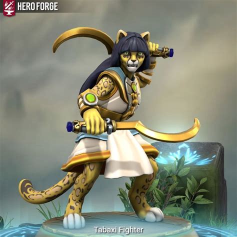 Female Tabaxi Fighter