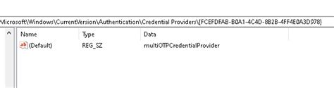 Credential Provider No Longer Works In Standalone Windows Install