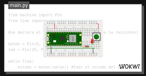 Boton Con Led Wokwi Esp32 Stm32 Arduino Simulator