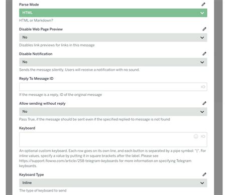 telegram actions flow xo help center