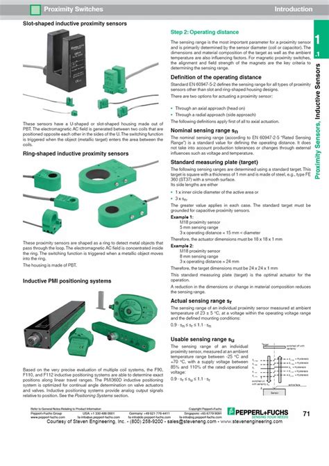 Pepperl Fuchs Proximity Sensor Inductive At 390 Piece In Palakkad ID 2851918084148