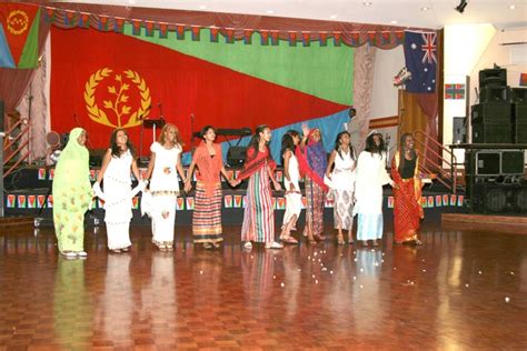 The Eritrean Youth Group Represent The Nine Nationalities Of Eritrea 2008