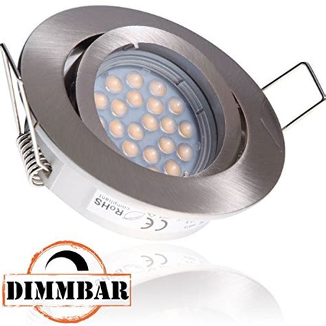Dimmbare LED Einbauleuchten Im Test Von LEDANDO