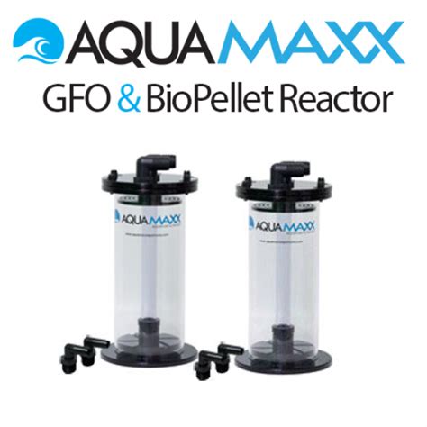 Aquamaxx Standard Bio Pellet And Gfo Carbon Reactor Package Carbon