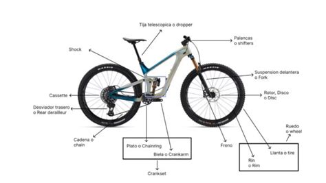 Partes De Una Bicicleta Guía Completa Interbike
