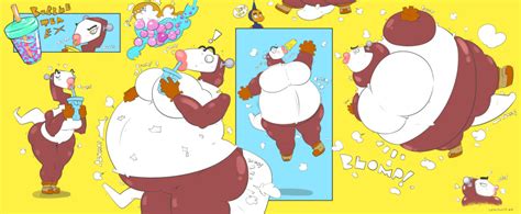 Rule 34 Big Belly Blimp Bubble Tea Inflation Inflation Sequence Snack