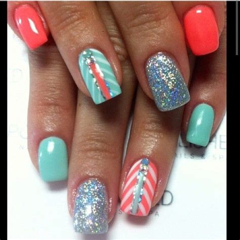 Stormi Lahuillier On Instagram “ Nails Nailart Gelnails Glitter” Nails How To Do Nails