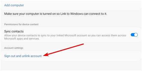 How To Unlink And Re Link Your Android Device In Windows Phone Link
