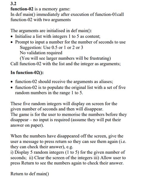Solved 3 Problem Specification Design And Implement A
