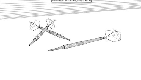 Dart 3d Model 10 Obj Fbx Ma C4d 3ds Free3d