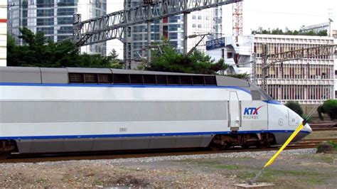Korail Ktx Departure Seoul To Busan Youtube