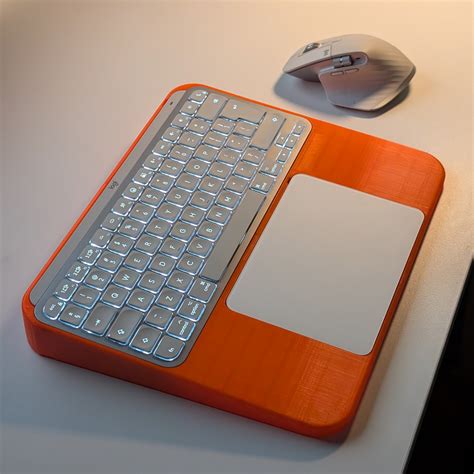 3d Print Keyboard And Trackpad Tray For Apple Logitech Etc • Made With Anycubic Kobra・cults