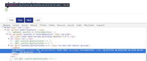 Angularjs Md Datepicker Not Showing Up Stack Overflow