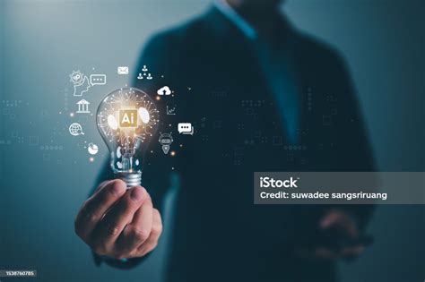 Ai 인공 지능 기술 스마트 로봇 Ai 인공 지능은 명령 프롬프트를 입력하여 무언가를 생성하고 미래 기술 변환 챗봇 비서 비서