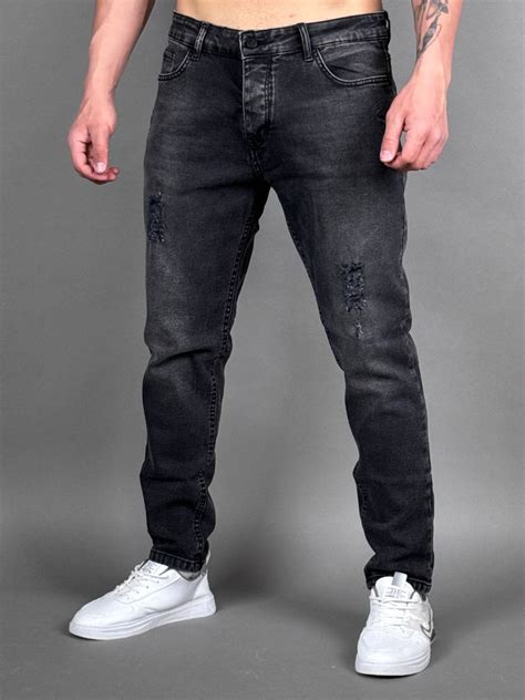 خرید و قیمت شلوار اسکینی زاپ دار زغالی Dsquared کد 71452 بابی مد