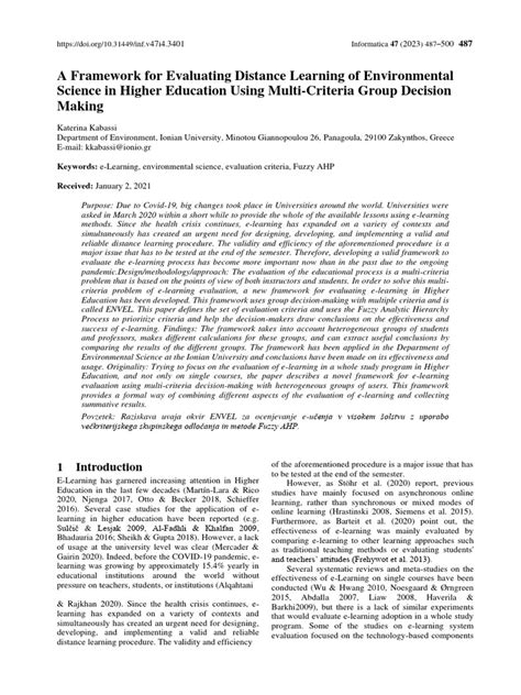 A Framework For Evaluating Dis Pdf Educational Technology Evaluation