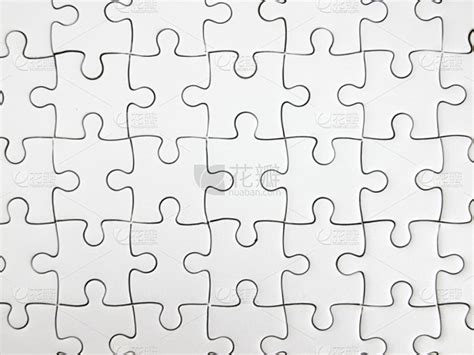 留白 白色 拼图拼块 接力赛 高视角 纹理效果 明亮 复杂性 知识 七巧板