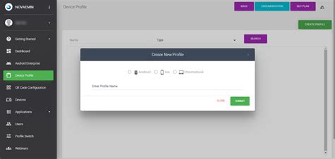 4 Create A Device Profile