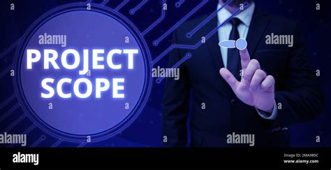 Writing Displaying Text Project Scope Word Written On Evaluation Of Work Efforts A Product