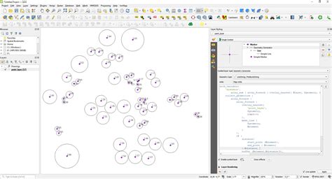 Point Creating Buffers To Closest Distances With Two Categories In
