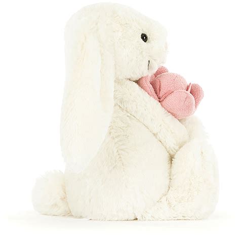 Jellycat Bashful Peony Bunny Plushpaws Co Uk