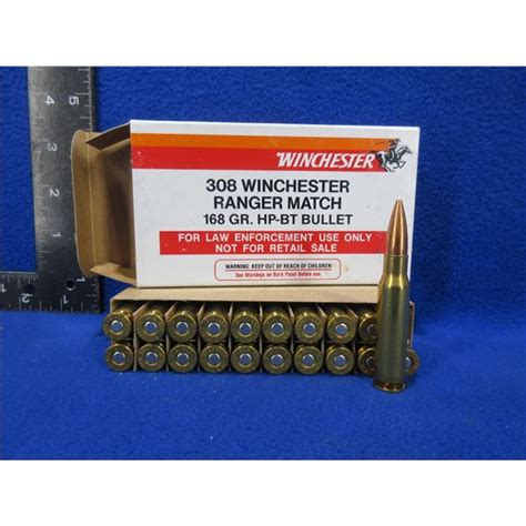 Collector Ammo 308 Win 168gr Hp Bt Winchester