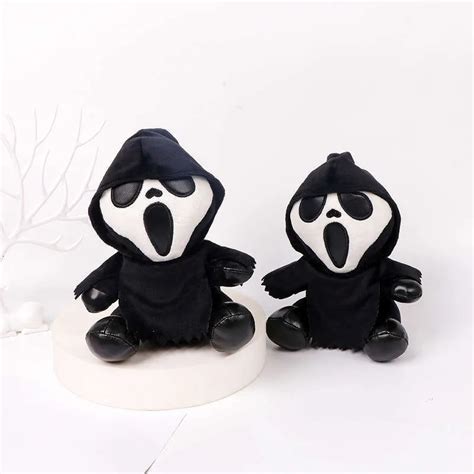 Ghostface Plush Toy Musical Eva White Scream Doll From Happywing666