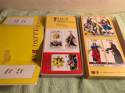 Vintage Tarot Fortune Telling Game