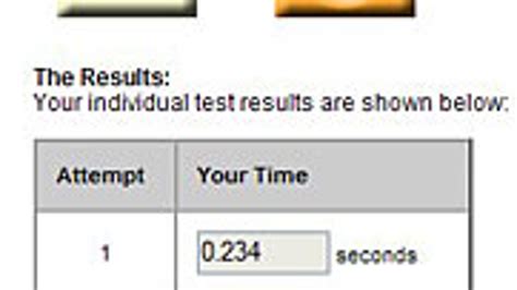 Reaction Time Test