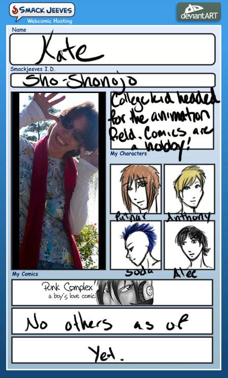Sho Shonojo Smackjeeves By Mad Jester356 On Deviantart