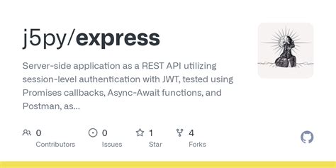 Github J5pyexpress Server Side Application As A Rest Api Utilizing