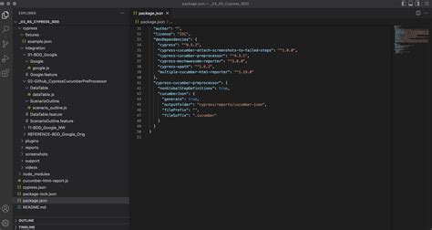 GitHub Rajatt Cypress JS BDD Automation Testing Web Cypress Javascript VS Code
