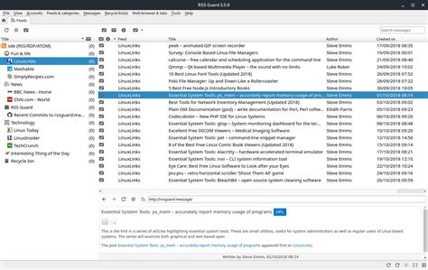 Rss Guard Simple Light And Easy To Use Rssatom Feed Aggregator