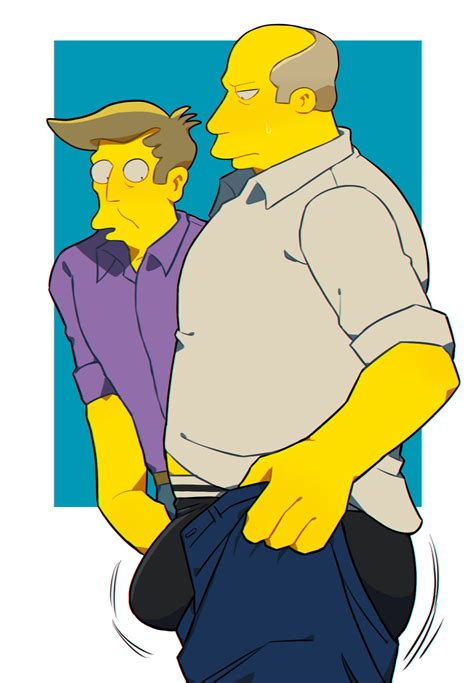 Post Ekken Seymour Skinner Superintendent Chalmers The Simpsons
