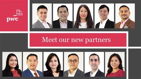 Meet Our New Partners Pwc Singapore
