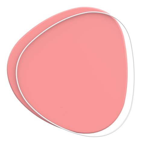 Premium Photo 3d Blob Abstract Text Box 3d Illustration