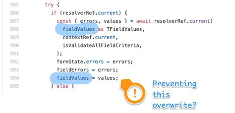 Possible Feature When Using Validation Resolver Option To Submit