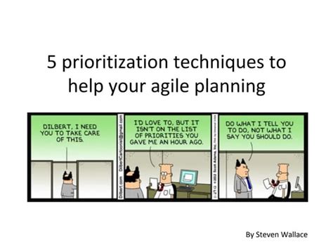 Meetup Agile Prioritisation Techniques Ppt