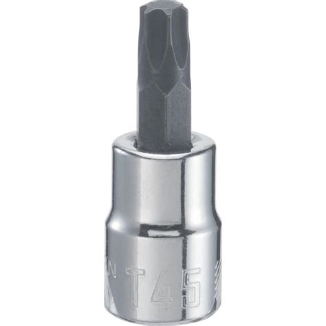 Craftsman 38 In Drive T45 Torx Bit Driver Socket Cmmt42666 At